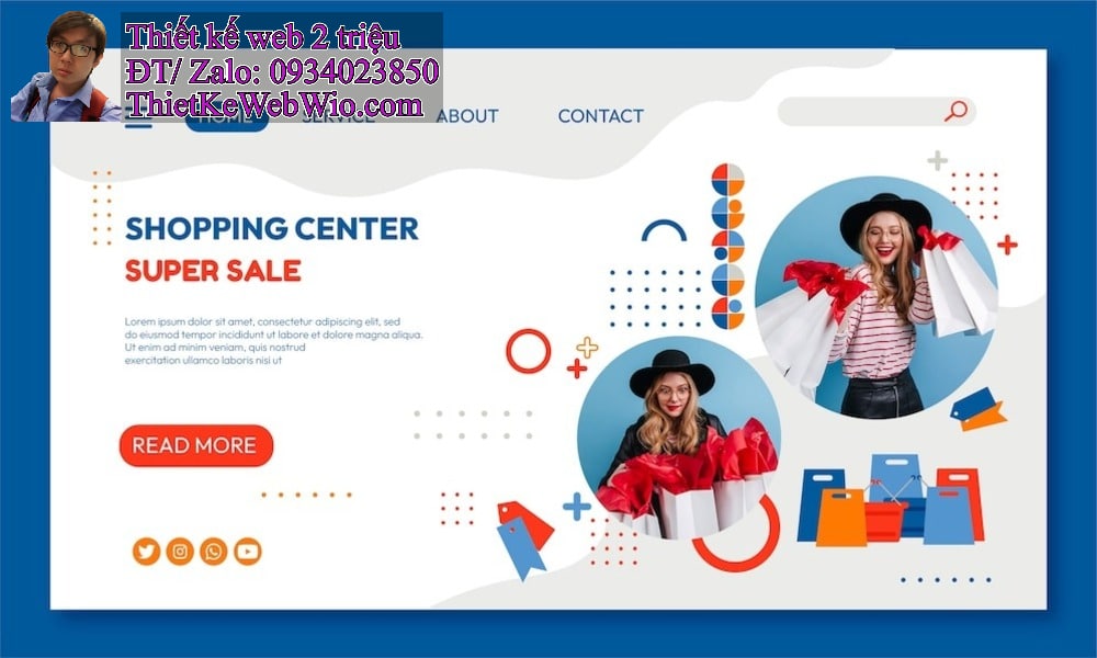 thiết kế web bán đồ chơi người lớn - WIO