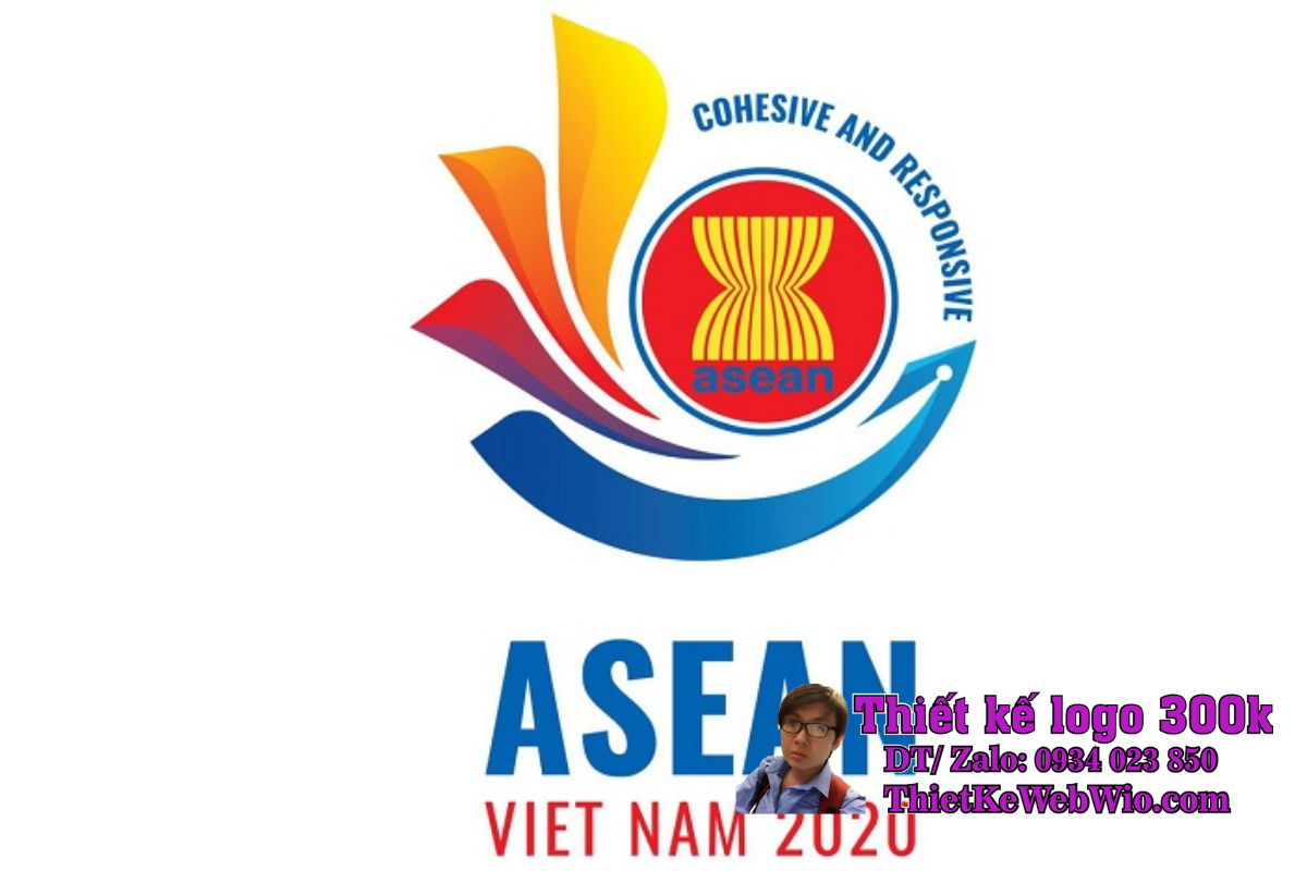 Logo ASEAN, GIÁ RẺ 300K 500K ĐẸP CHUYÊN NGHIỆP - WIO