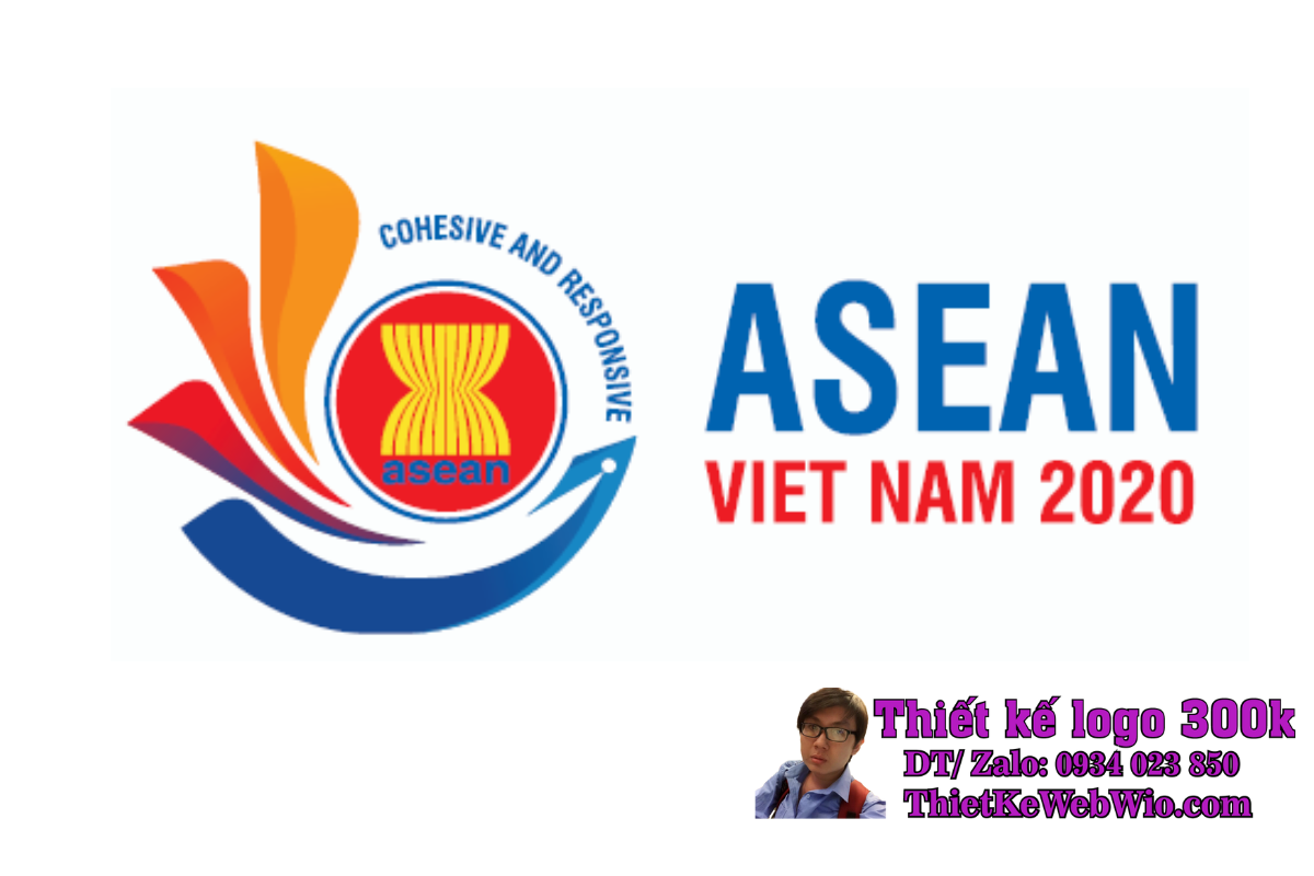 Logo ASEAN, GIÁ RẺ 300K 500K ĐẸP CHUYÊN NGHIỆP - WIO