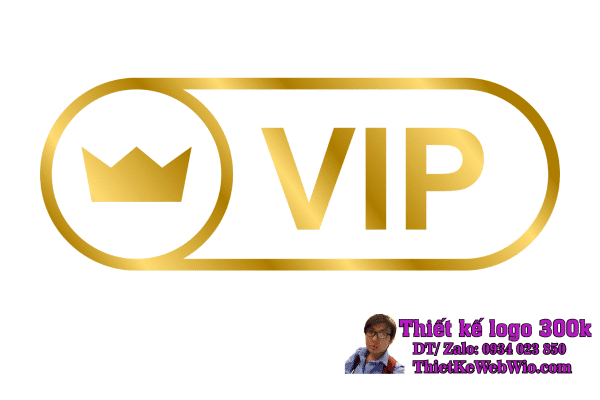 Logo VIP, GIÁ RẺ 300K 500K ĐẸP CHUYÊN NGHIỆP - WIO