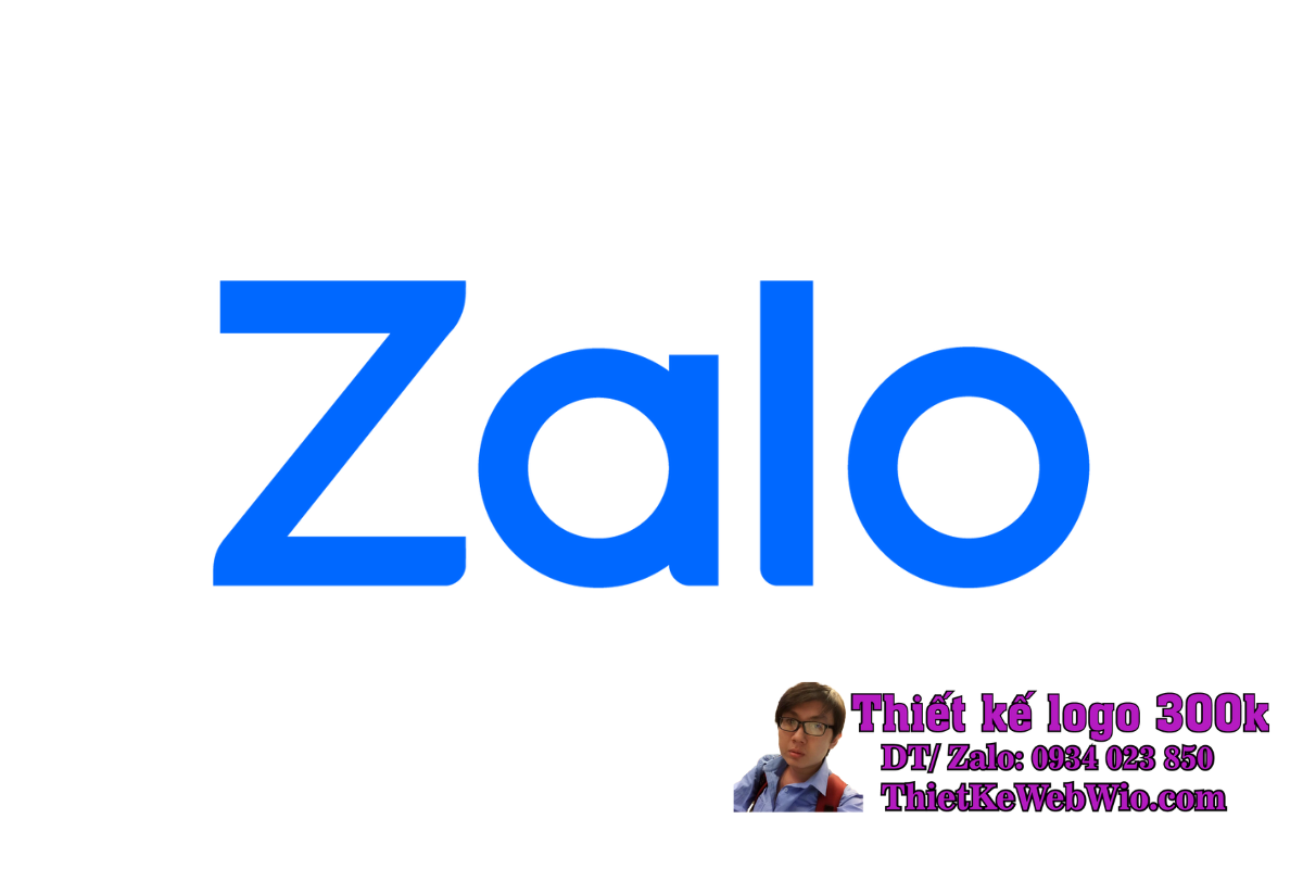 Logo Zalo, GIÁ RẺ 300K 500K ĐẸP CHUYÊN NGHIỆP - WIO
