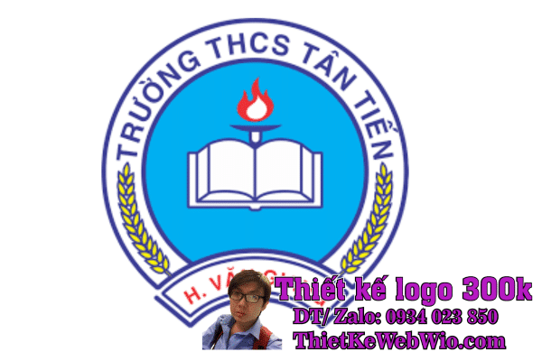 Logo trường THCS, GIÁ RẺ 300K 500K ĐẸP CHUYÊN NGHIỆP - WIO